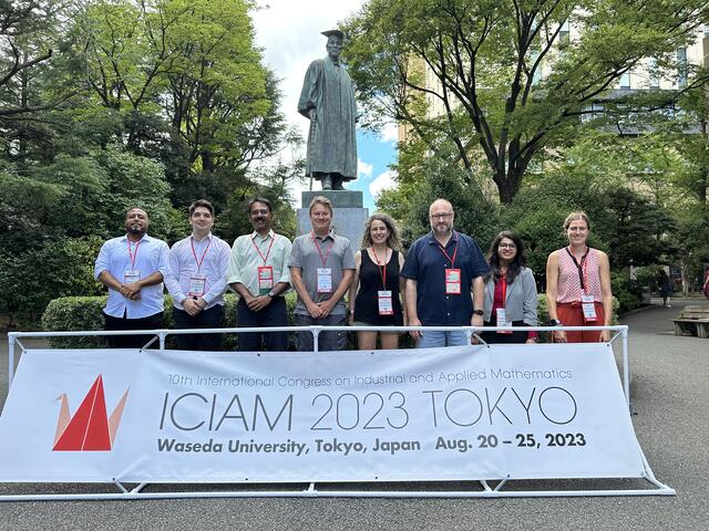 Math Department represents Mason at ICIAM 2023 | GMU College of Science